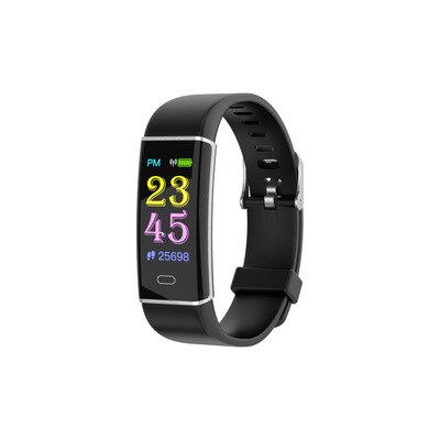 D12 Color Screen Smart Bracelet IP67 Tracker Pedom... – Grandado
