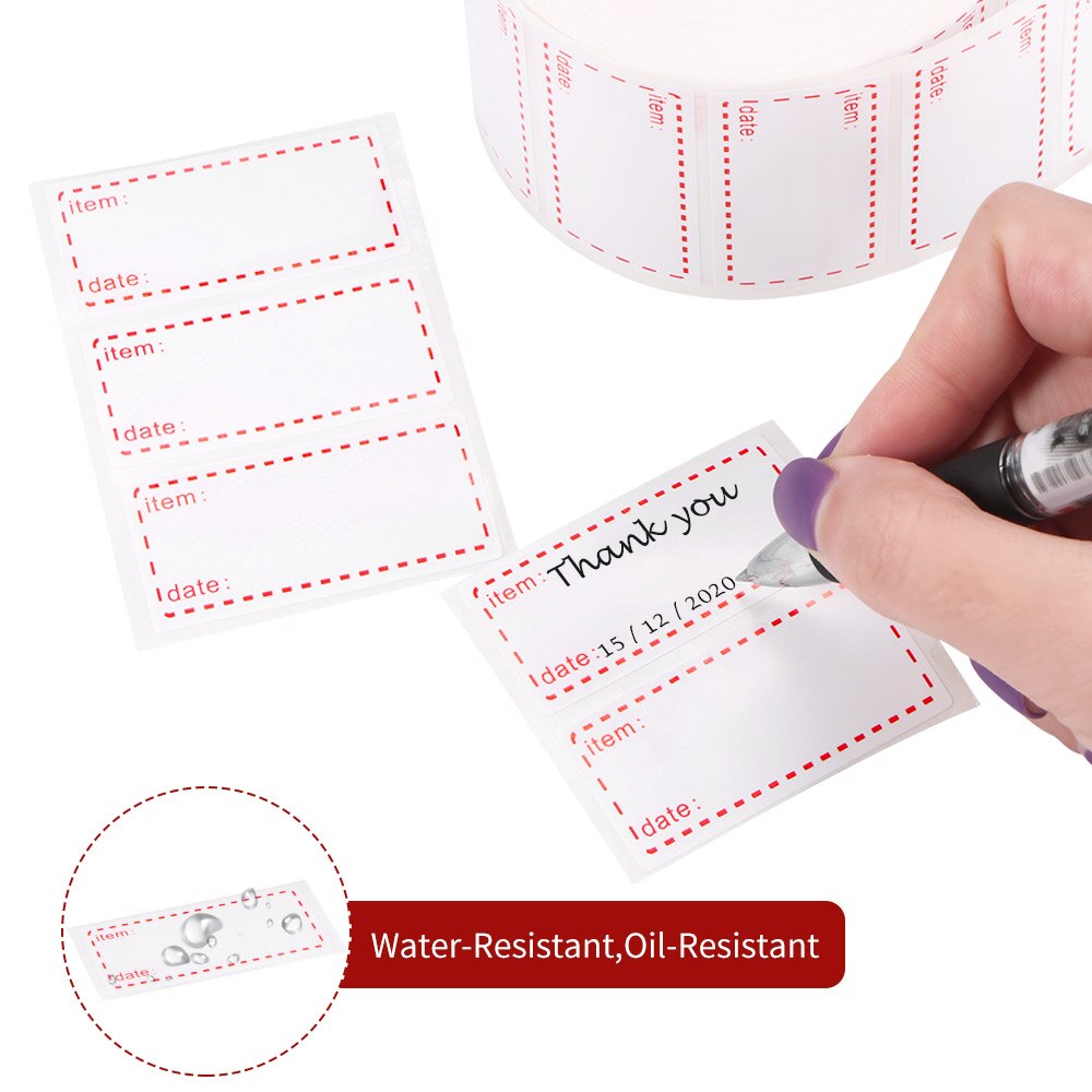 2pcs 1000stickers/1pcs Material Food Storage Label... – Grandado