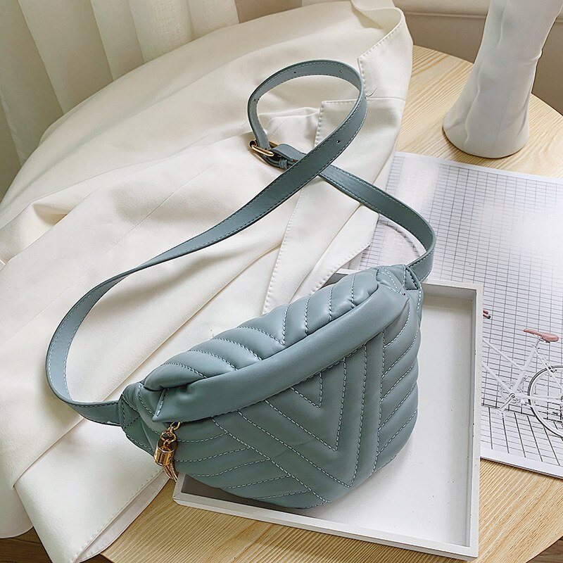 Women Messenger Belt Bag Pack leather Waist Bags G... – Grandado