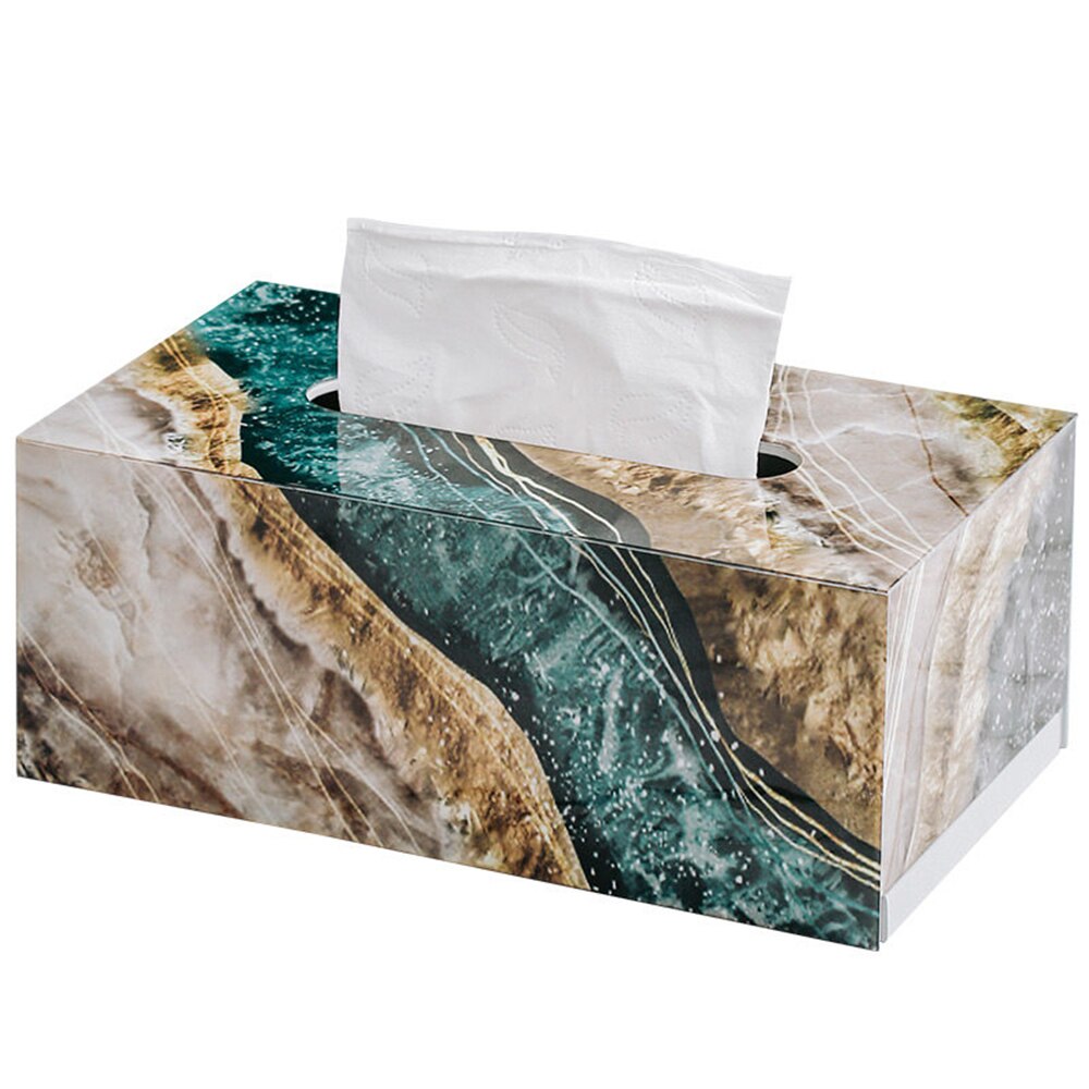 B-LIFE Rectangular Acrylic Facial Tissue Box Napki... – Vicedeal