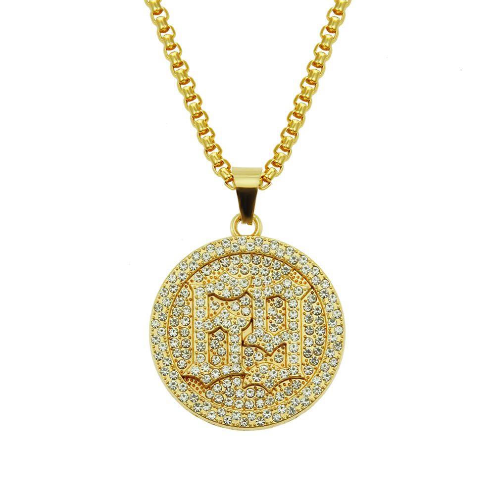 Men Hip hop Ice out bling 6ix9ine Rapper pendant n... – Vicedeal