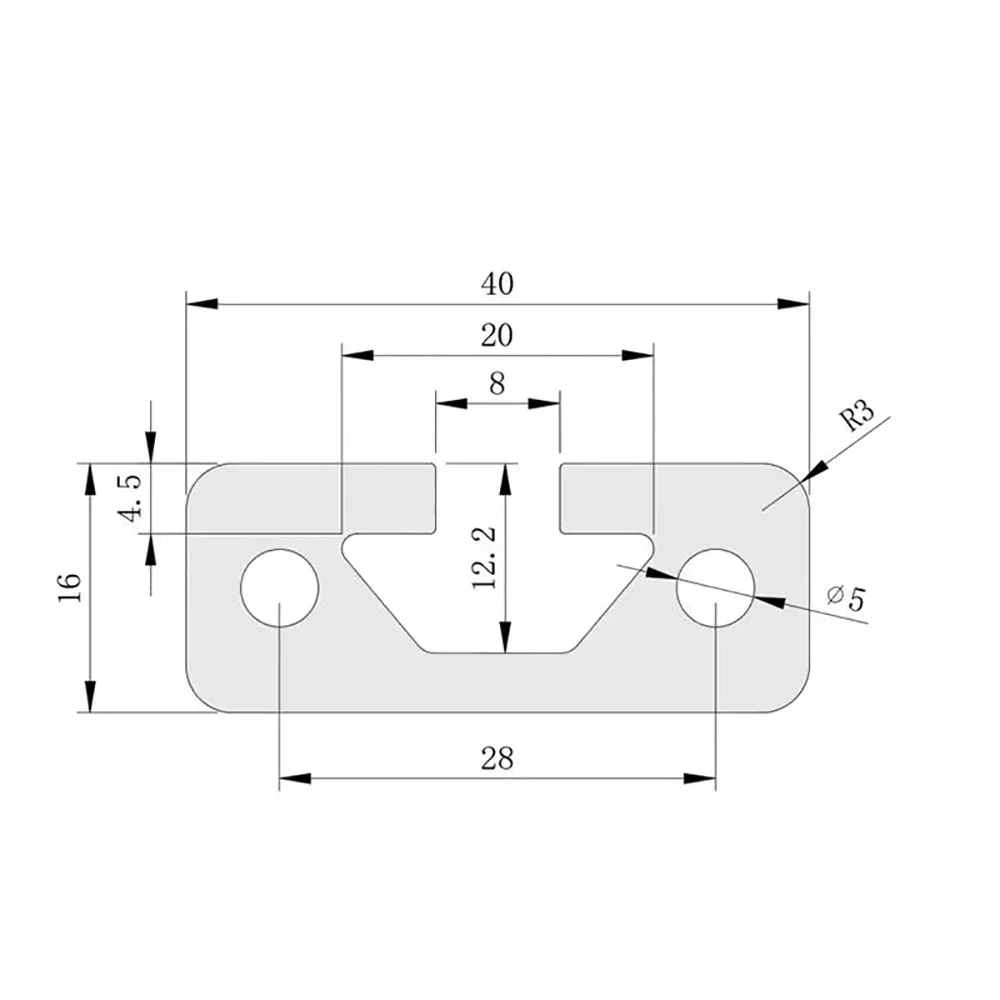 1640 Europese Standaard Aluminium Profiel Extrusie... – Grandado