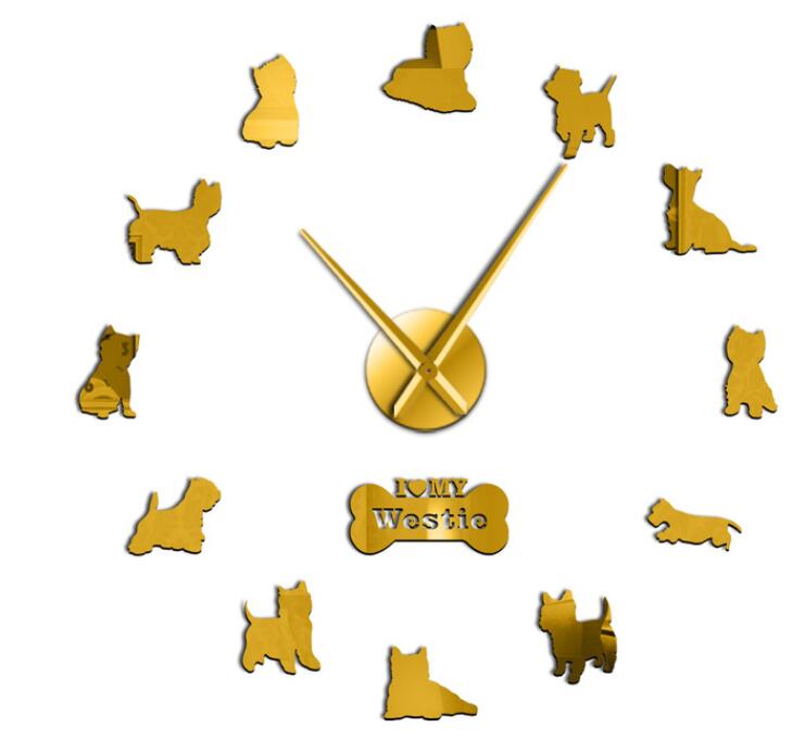 Westie Dog Breed Long Clock Hand 3D DIY West Highl... – Vicedeal