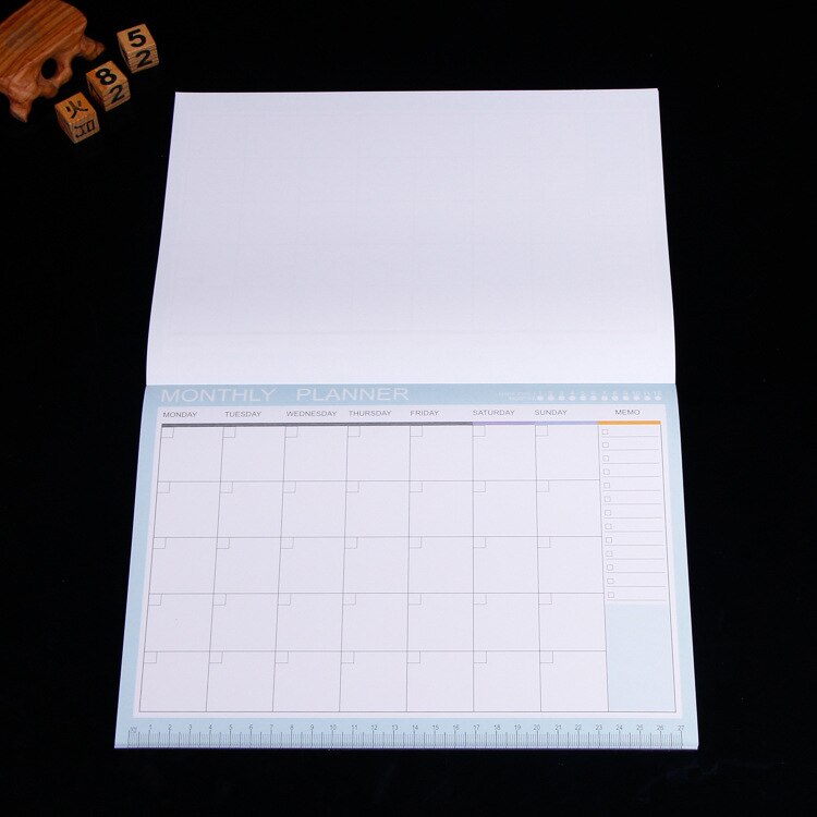 54 Vellen Papier Muur Kalender Kantoor School Dage... – Vicedeal