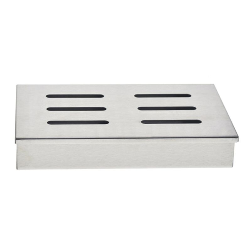 Stainless Steel Smoker Box Wood Splinters Meat Fis... – Vicedeal