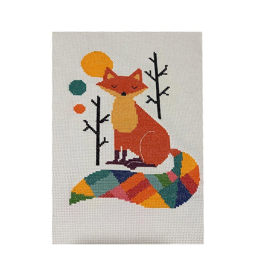 Cross Stitch Kits Stamped Seven Color Animal Easy ... – Grandado