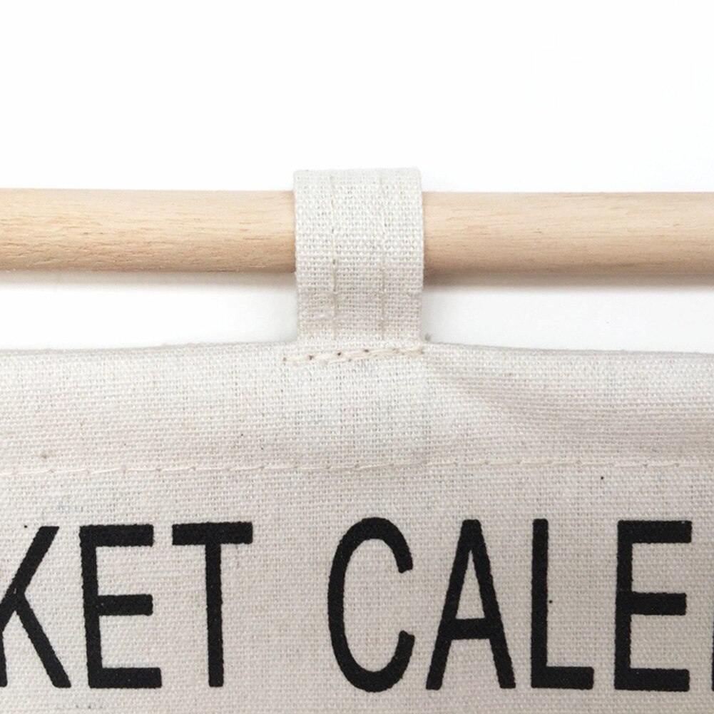 Home Space Saving Calendar Organizer White Mini Po... – Vicedeal