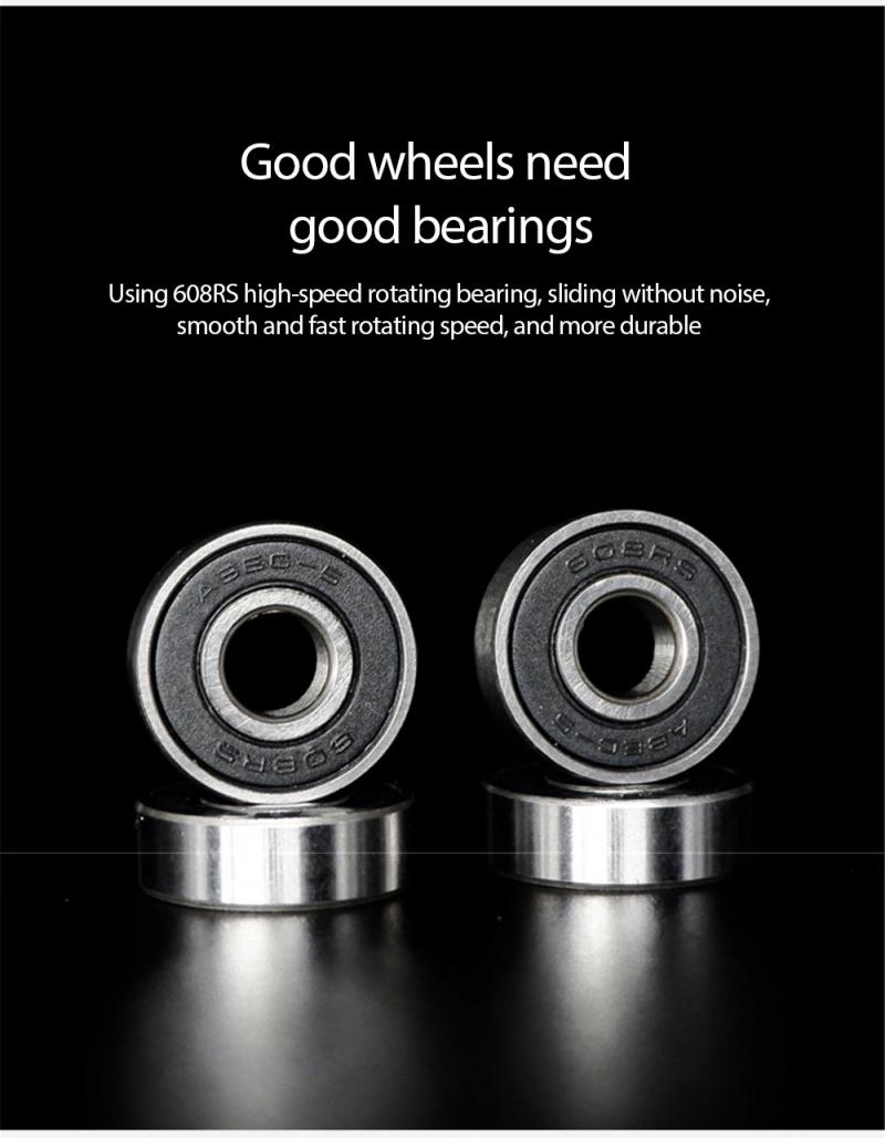 Luminous Light Up Quad Roller Skate Wheels With Ba... – Vicedeal