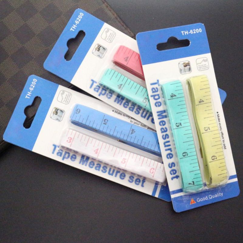 2pcs/set 1.5m Body Measuring Ruler Sewing Tailor T... – Grandado
