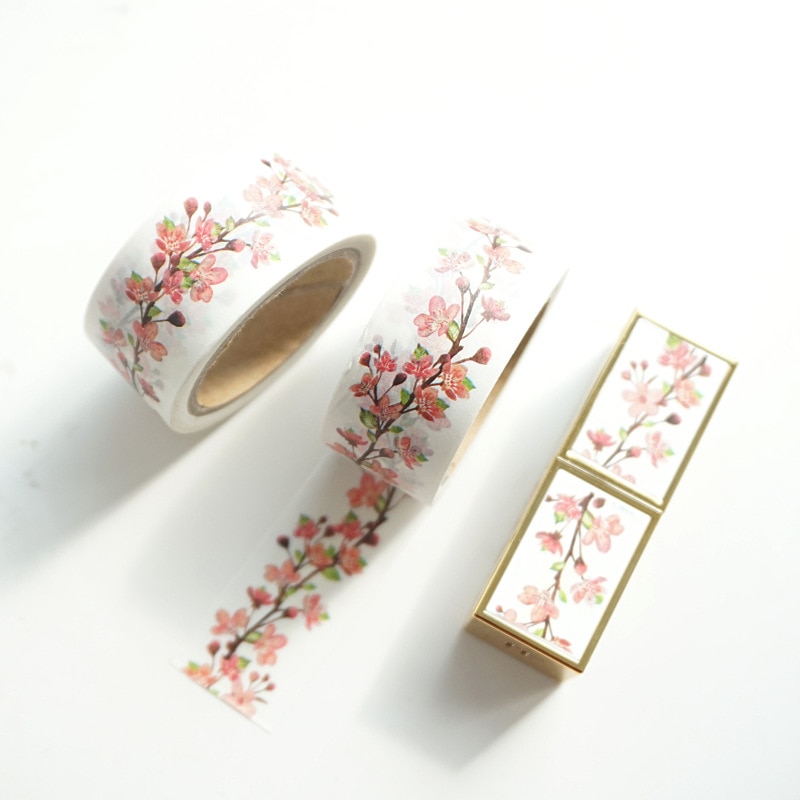 Early Sakura Tree Washi Tape Adhesive Tape DIY Scr... – Grandado
