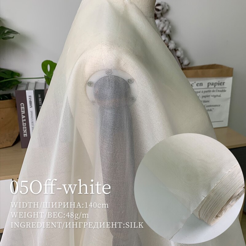 Red Raspberry Pure color 8momme organza Silk Garme... – Vicedeal