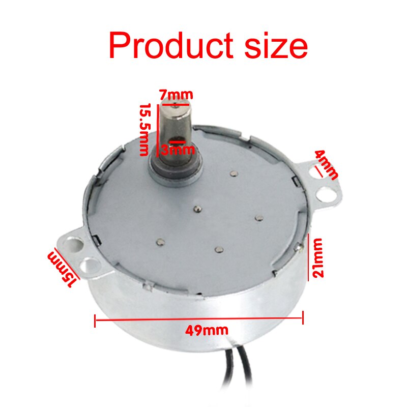 220V Ac Permanente Magneet Synchrone Motor 4W Micr... – Vicedeal