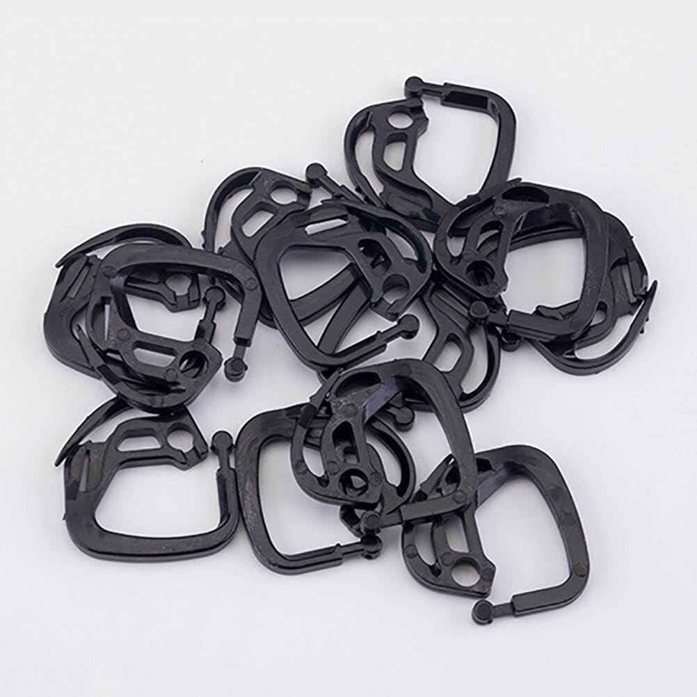 100 Pcs Shading Netto Haken Plastic Opknoping Hake... – Vicedeal