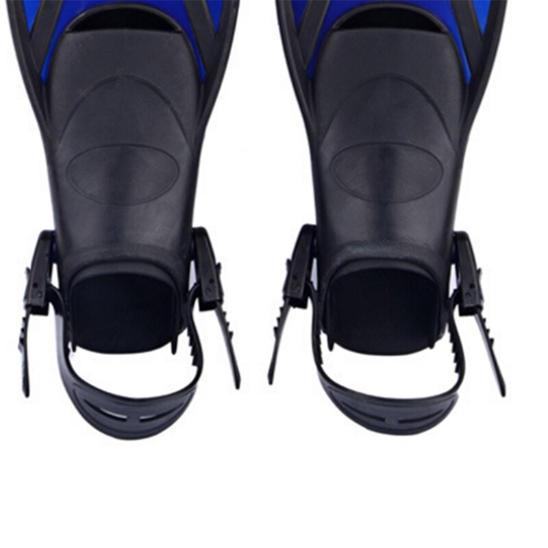 Adult Short Light Swim Fins with Self-Adjustable C... – Grandado