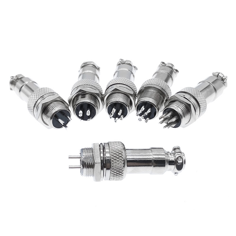 10PCS GX12 4pin female plug socket 12mm connector ... – Grandado