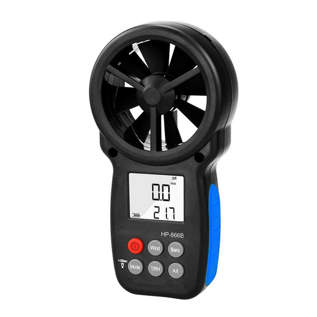 Portable Digital Anemometer LCD Display Wind Speed... – Vicedeal
