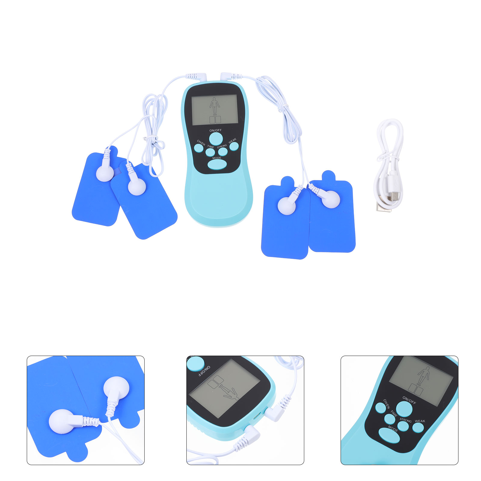 Electric Muscle Massager Body Massaging Tool Cervi... – Vicedeal