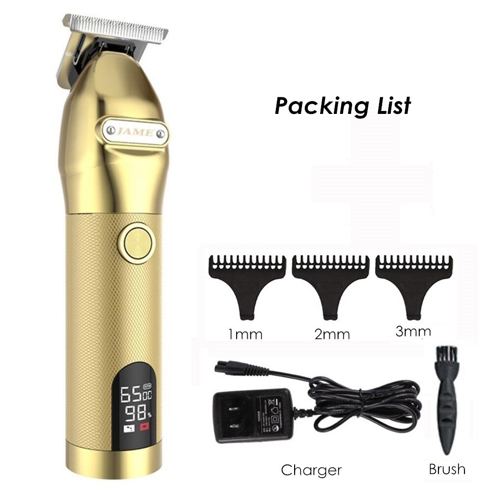 Electric Hair Clipper Rechargeable Hair Trimmer Be... – Grandado