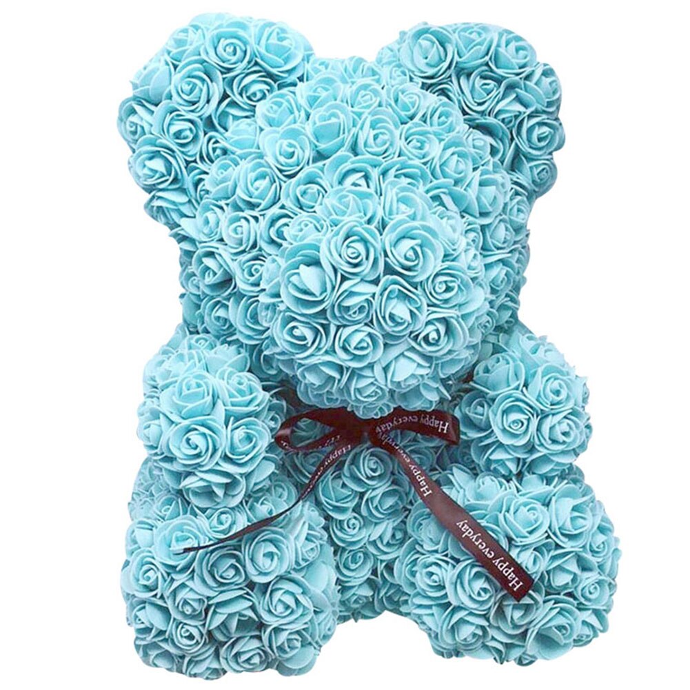 Artificial Rose Flower Bear Toy Women Girl Christm... – Grandado