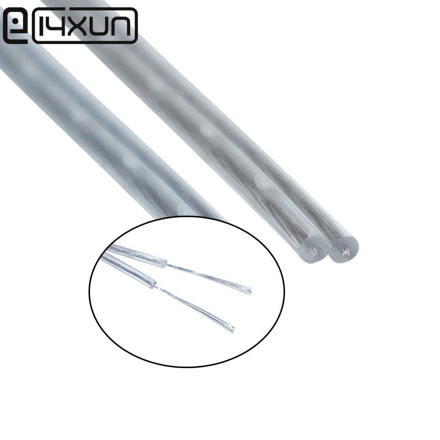 1/3/5 Meter 26AWG X 2 Core Koperdraad Transparante... – Vicedeal