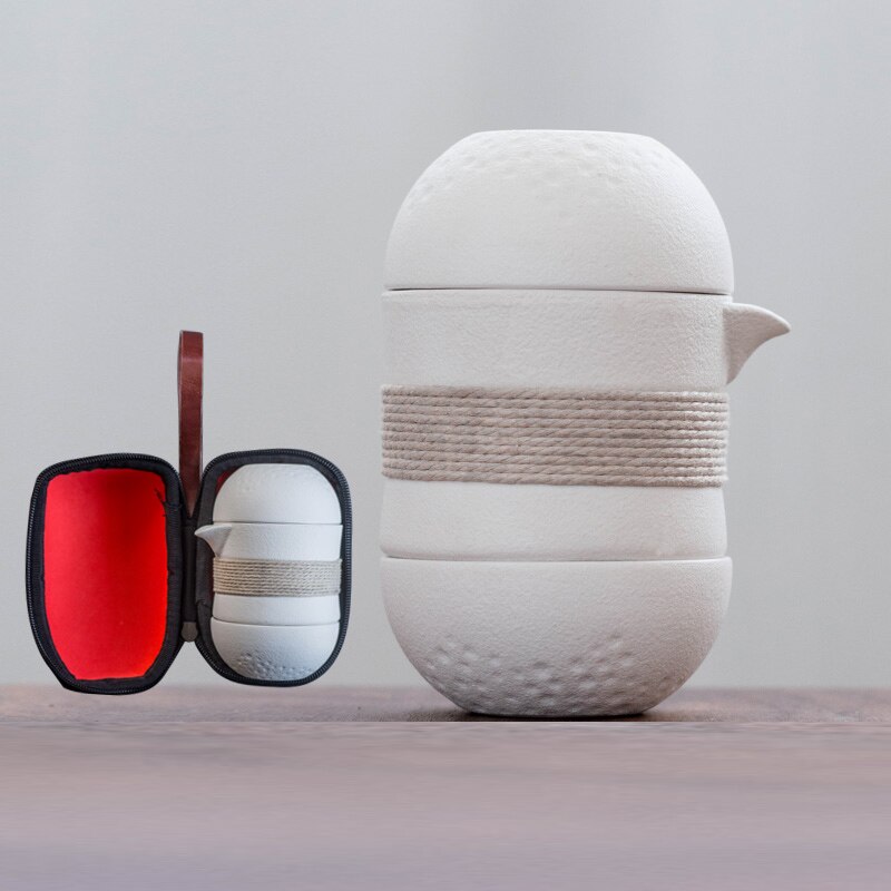 Portable Teapot Tea Cup Set Travel Tea Set Home Of... – Grandado