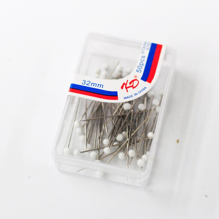 100pcs/lot Sewing Needles 32mm glass head bead sew... – Vicedeal