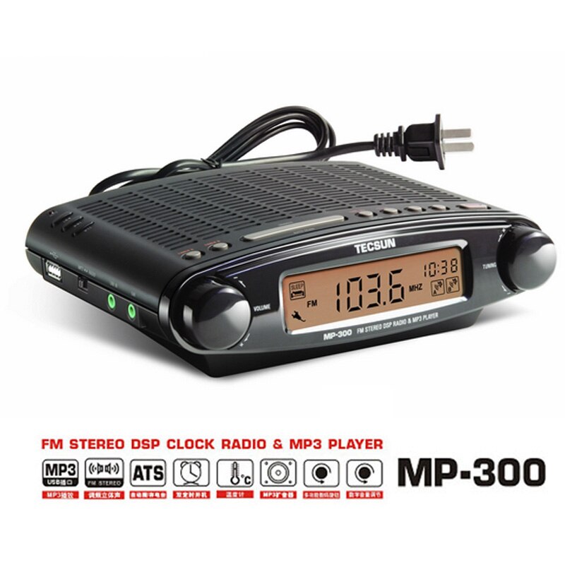 Tecsun Radio MP-300 DSP FM Stereo USB MP3 Player D... – Vicedeal