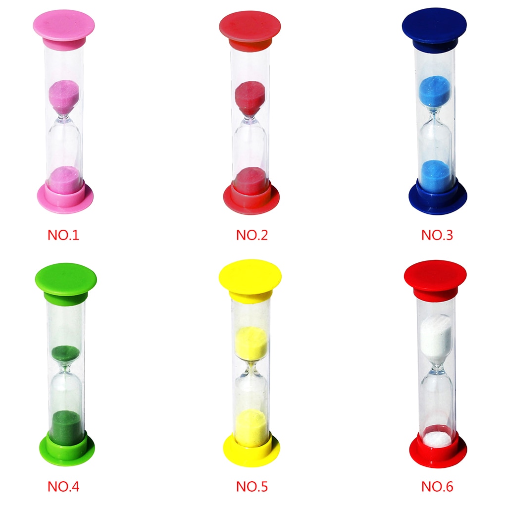 1Pc 2 minutes hourglass children Sand Timer brush ... – Grandado