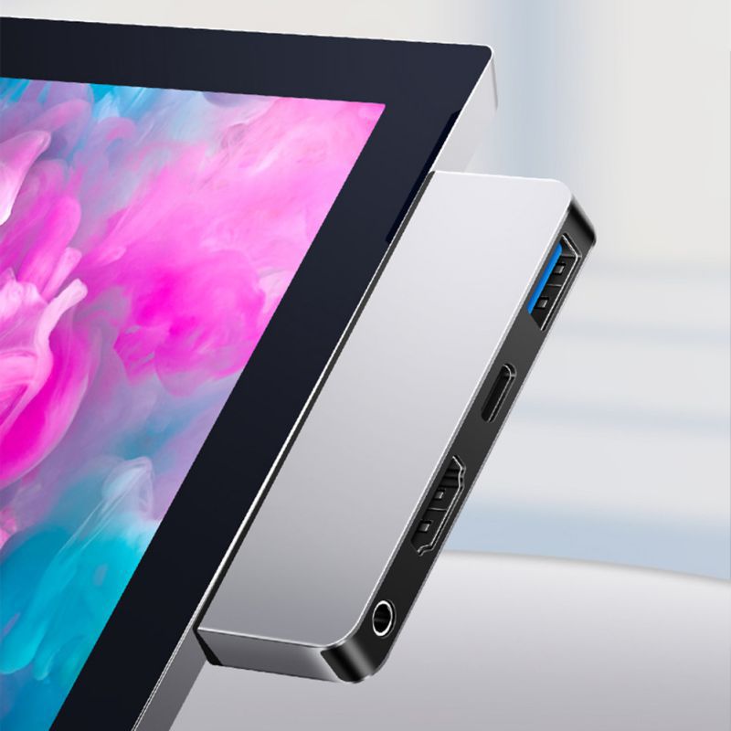 4 in 1 USB Docking Station Hub Headphone Adapter f... – Grandado