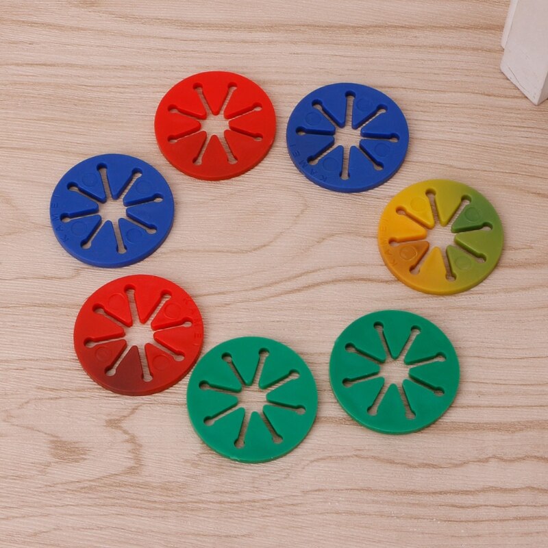 7Pcs Socks Holder Rings Colorful Sock Organizers S... – Grandado