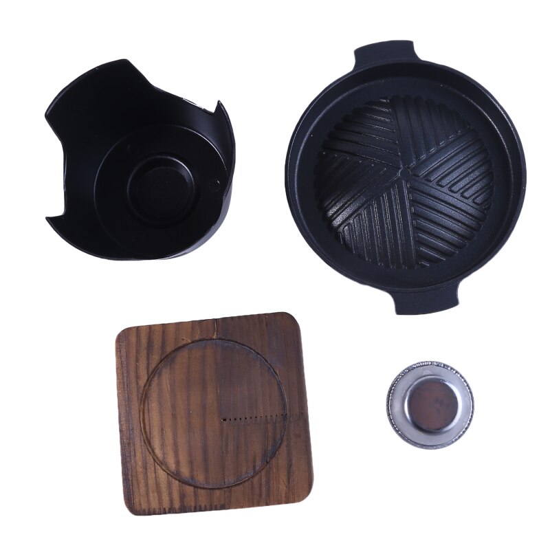 Mini BBQ Grill Japanese Alcohol Stove One Person H... – Grandado