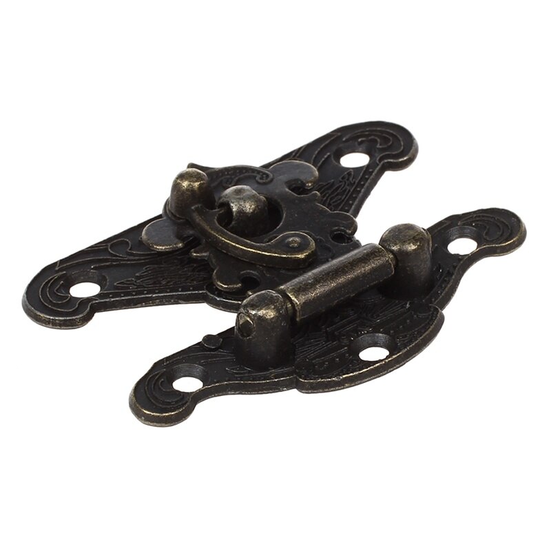 2 pieces Antique wooden boxes Latch Sets box lock ... – Vicedeal