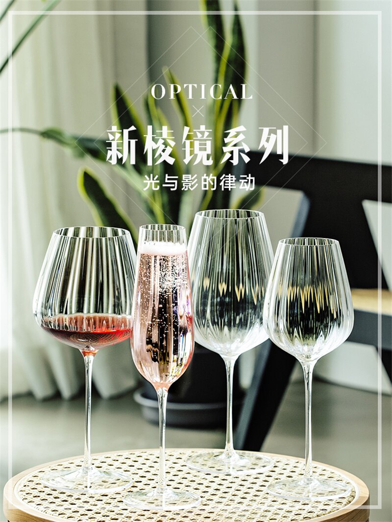 Nordic Crystal Glasses Luxury Household Goblet Cha... – Vicedeal