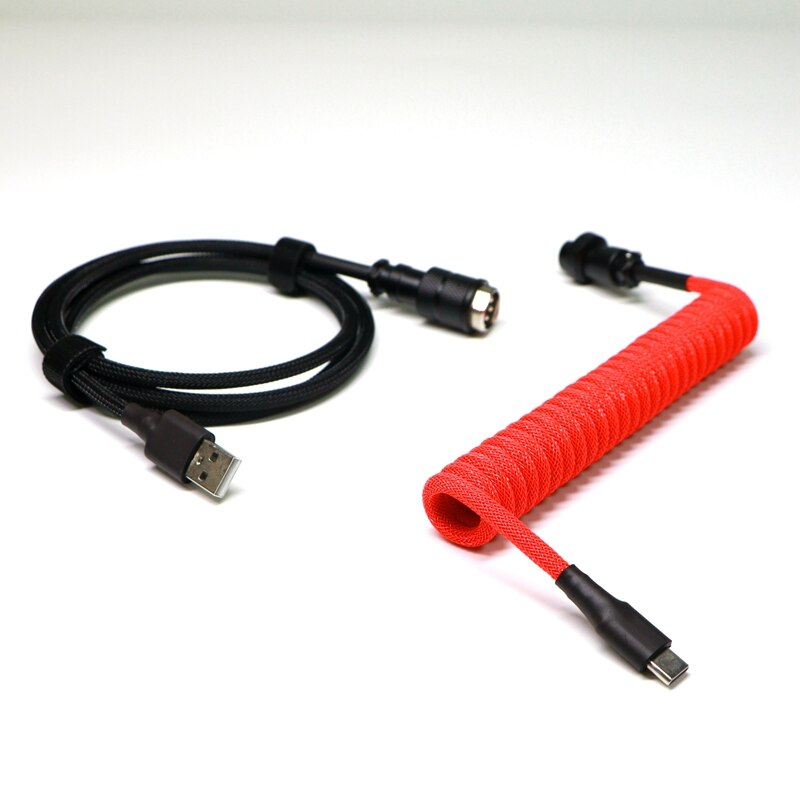 Z Shape Mix Color Double sleeved USB to Type-C Coi... – Grandado