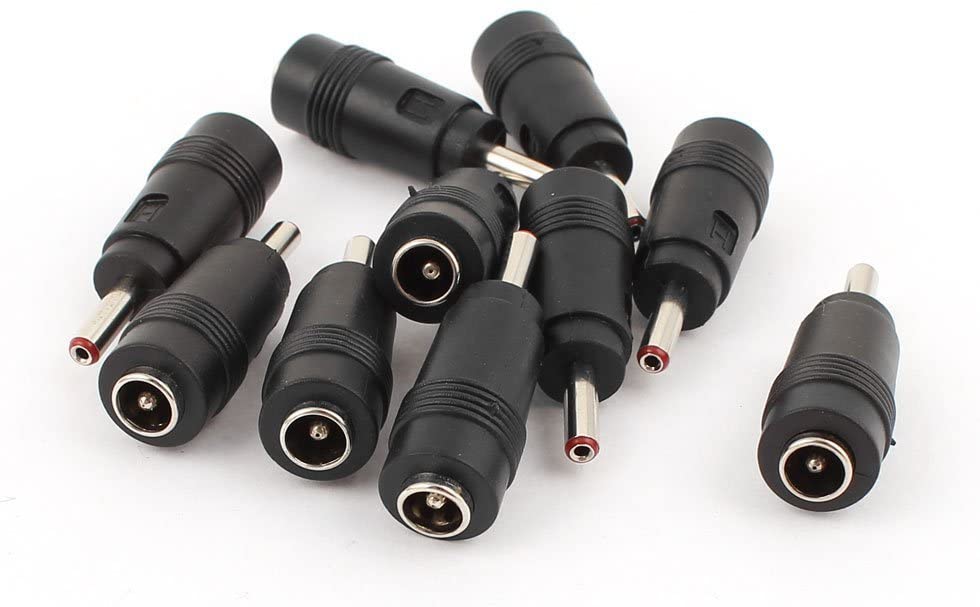 10-Pack DC Power Converter Plug(5.5mm x 2.1mm to 3... – Grandado