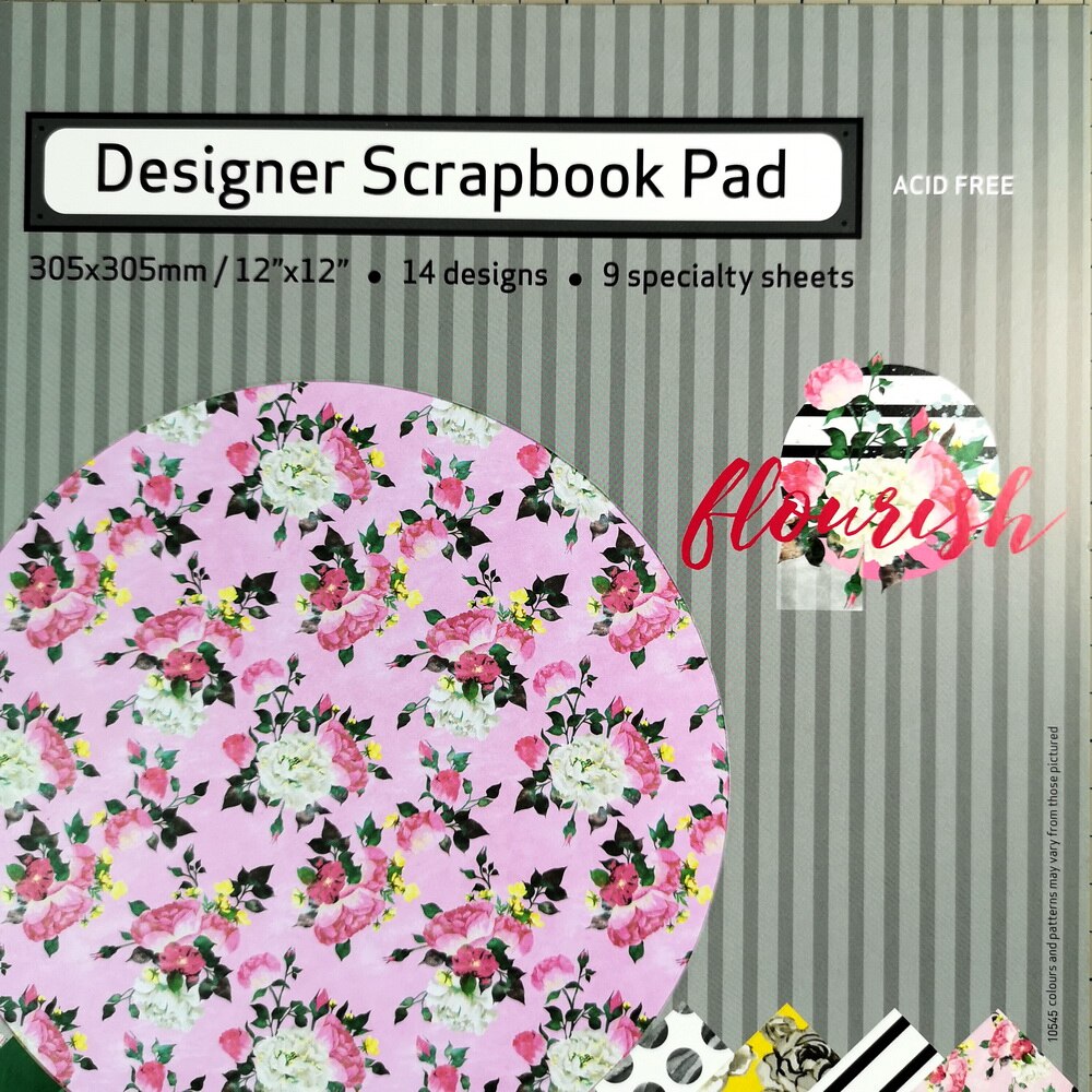 Crzcrafter 12 "X 12 Inch Scrapbooking Papers Pad 4... – Vicedeal