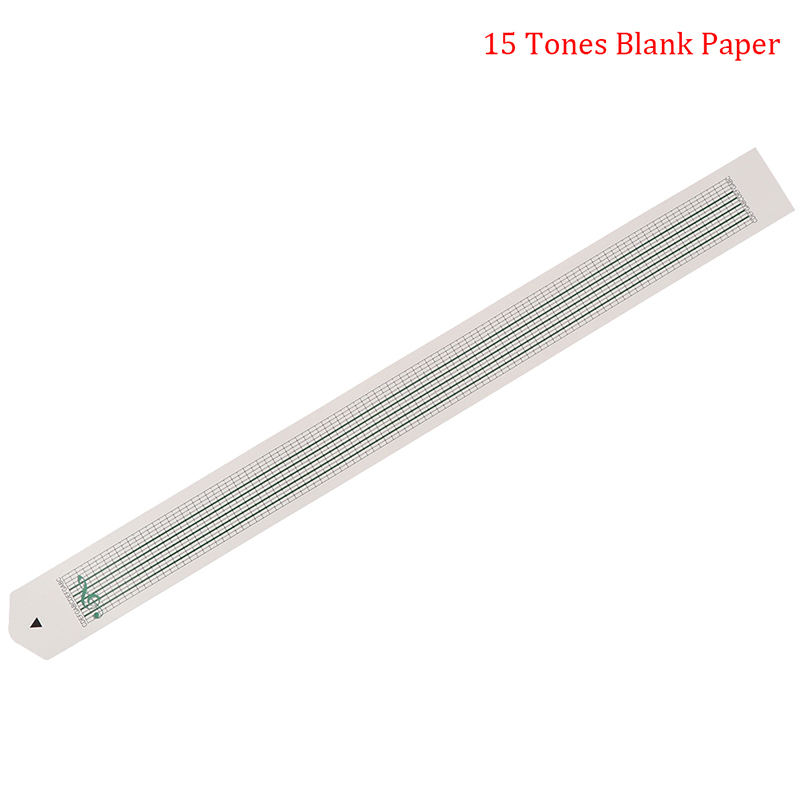 15/30pcs 15 Tones Blank Paper Tape DIY Hand Cranke... – Vicedeal