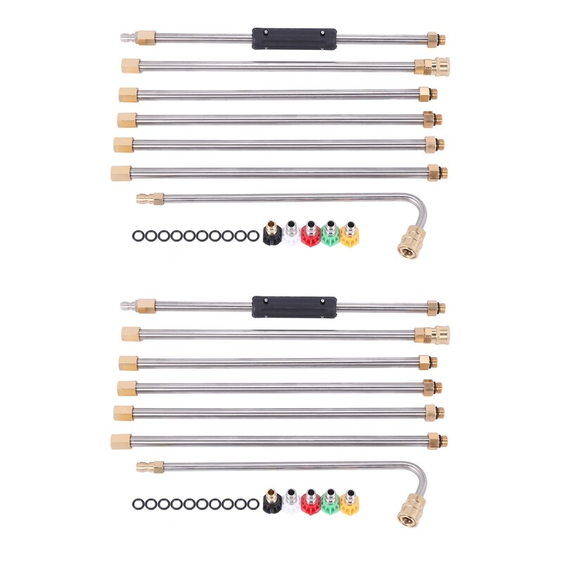 2Set Gutter Cleaning Tool Pressure Washer - Extens... – Vicedeal