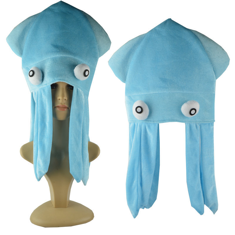 Funny Party Hats Squid Hat Fun and Crazy Hats in M... – Grandado