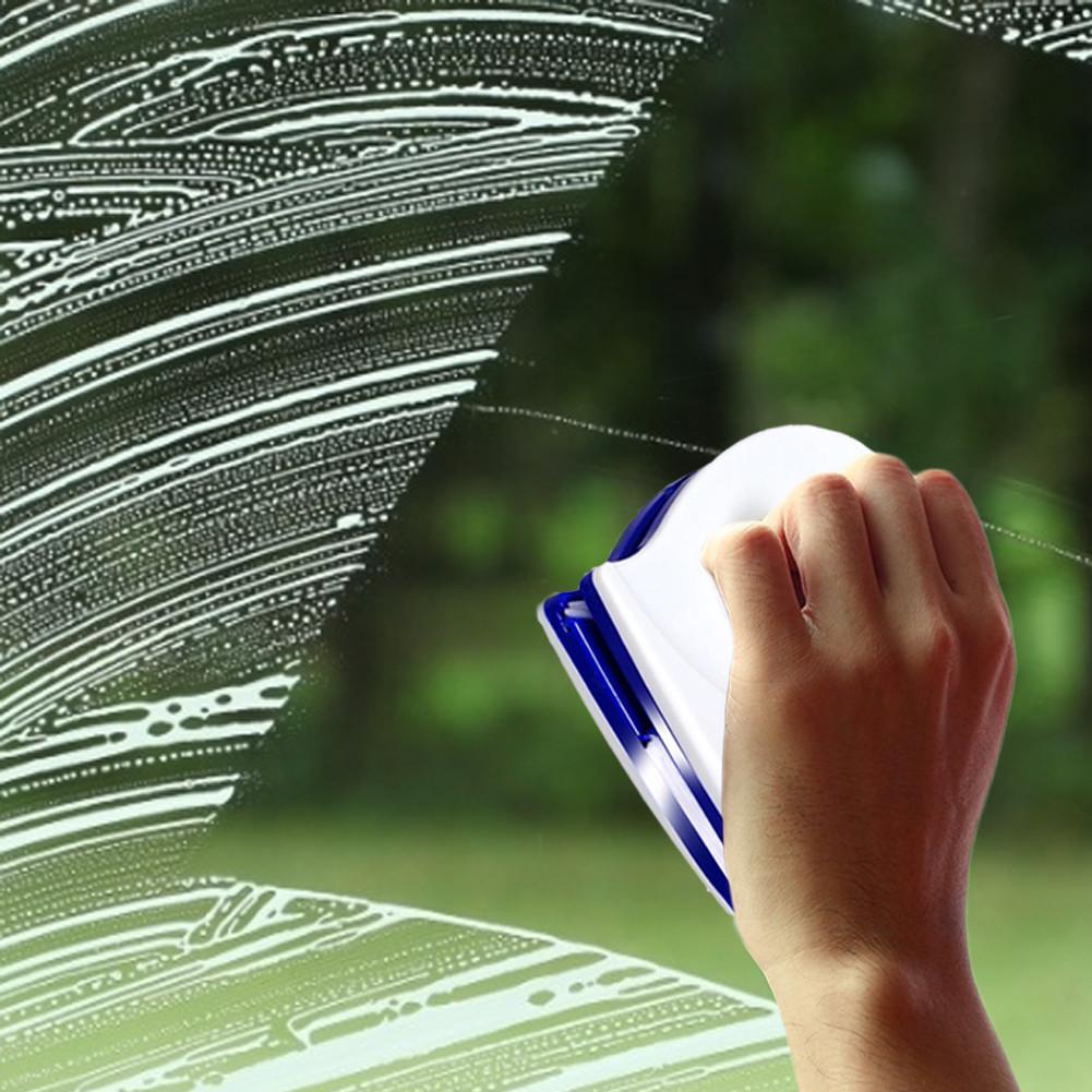 ABS Double-sided Magnetic Brush Home Window Wiper Glass Cleaner Brush ...