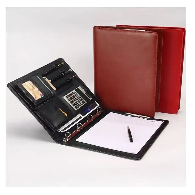 Business Padfolio Portfolio Ring Binder A4 Confere... – Grandado