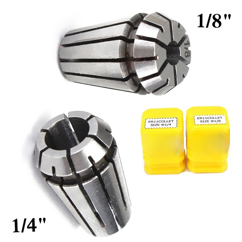 Drillpro 2 Stuk ER11 1/4 "+ 1/8" Inch Spring Colle... – Grandado