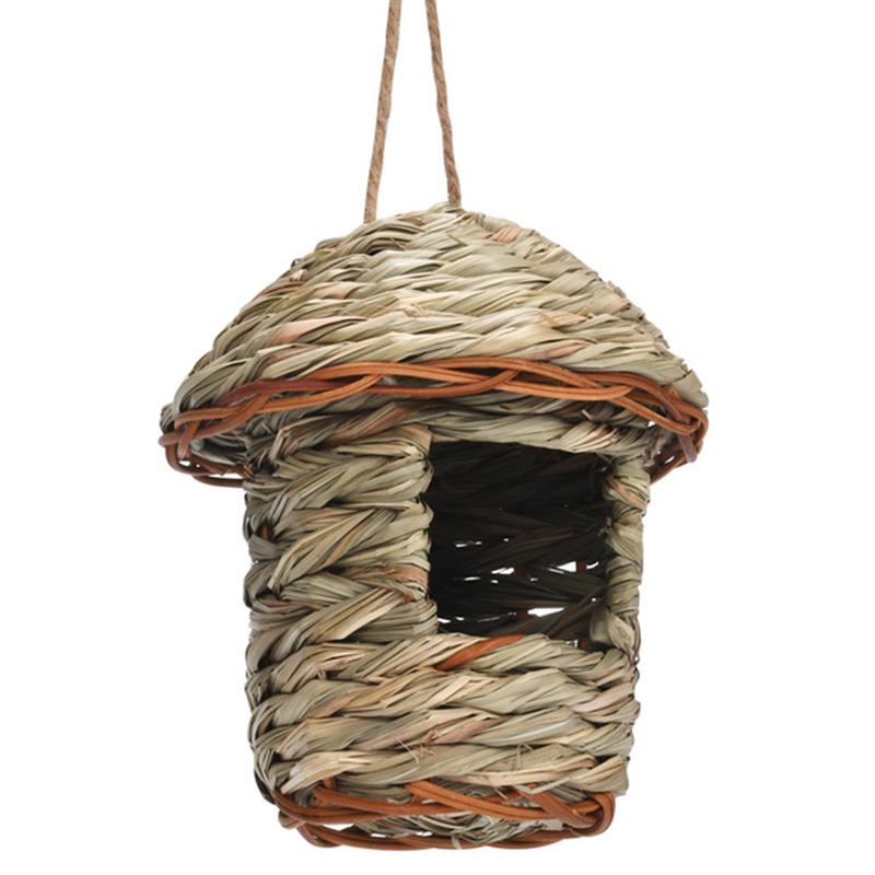 Rattan Bird Nest Birds Cages Natural Woven Bird Ne... – Grandado