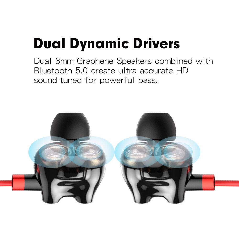 Dual Dynamic Driver Wavefun Flex U Bluetooth Earph... – Vicedeal