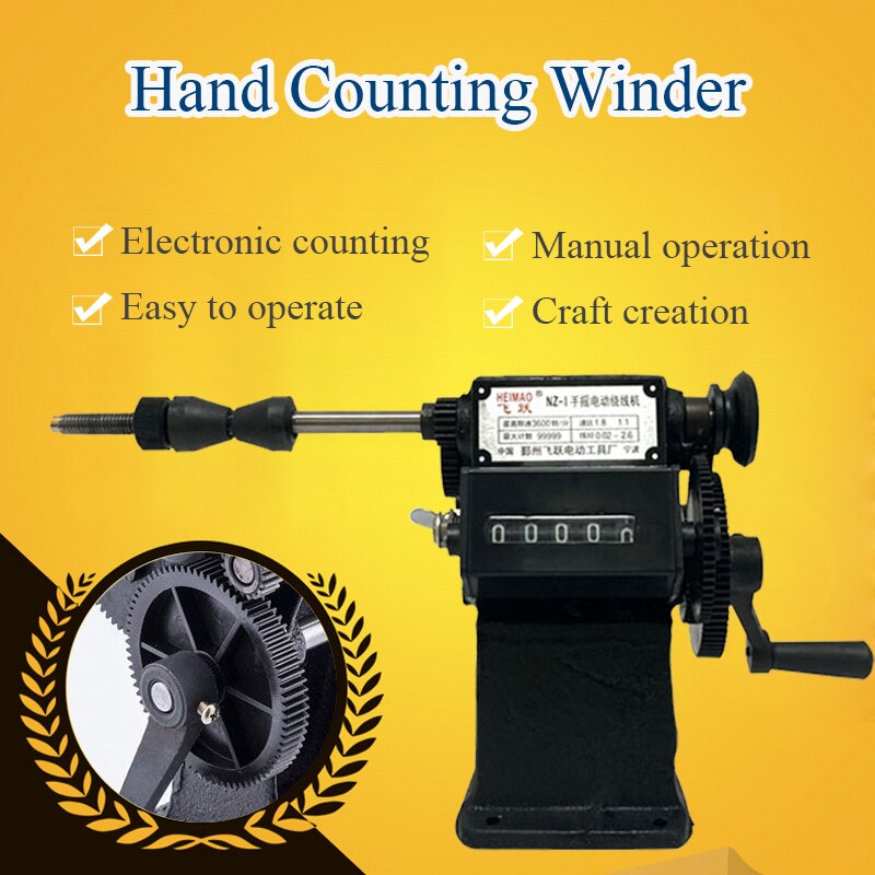 Manual Winding Machine Dual-purpose Hand Coil Coun... – Grandado