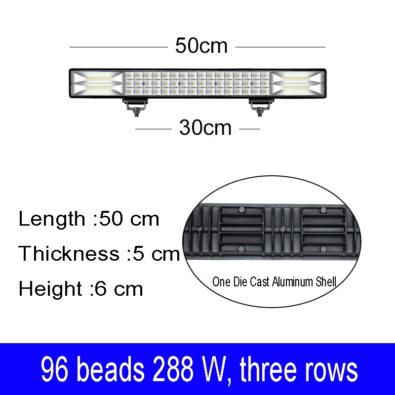 LED Automobile Strip Spotlight Refitting Super Bri... – Grandado