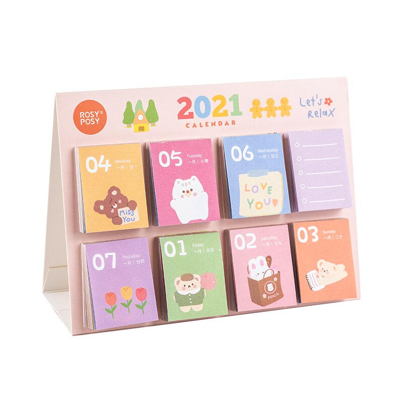 Creatieve Wekelijkse Kalender Mini Draagbare 365 D... – Grandado