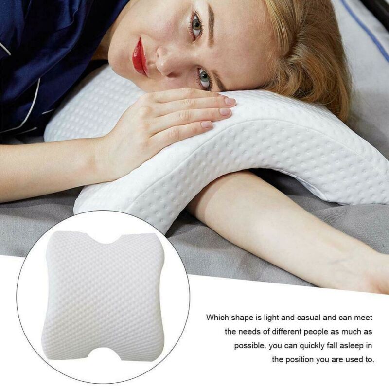 Contour Memory Foam Pillow Neck Back Support Ortho... – Vicedeal