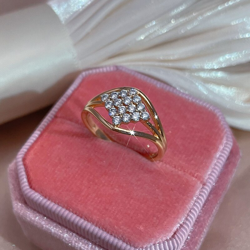 SYOUJYO-Anillo de lujo de Simple y moderno para mu... – Grandado