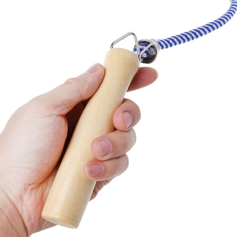 Wooden Handle Skipping 5m 7m 10m Gym School Group ... – Grandado